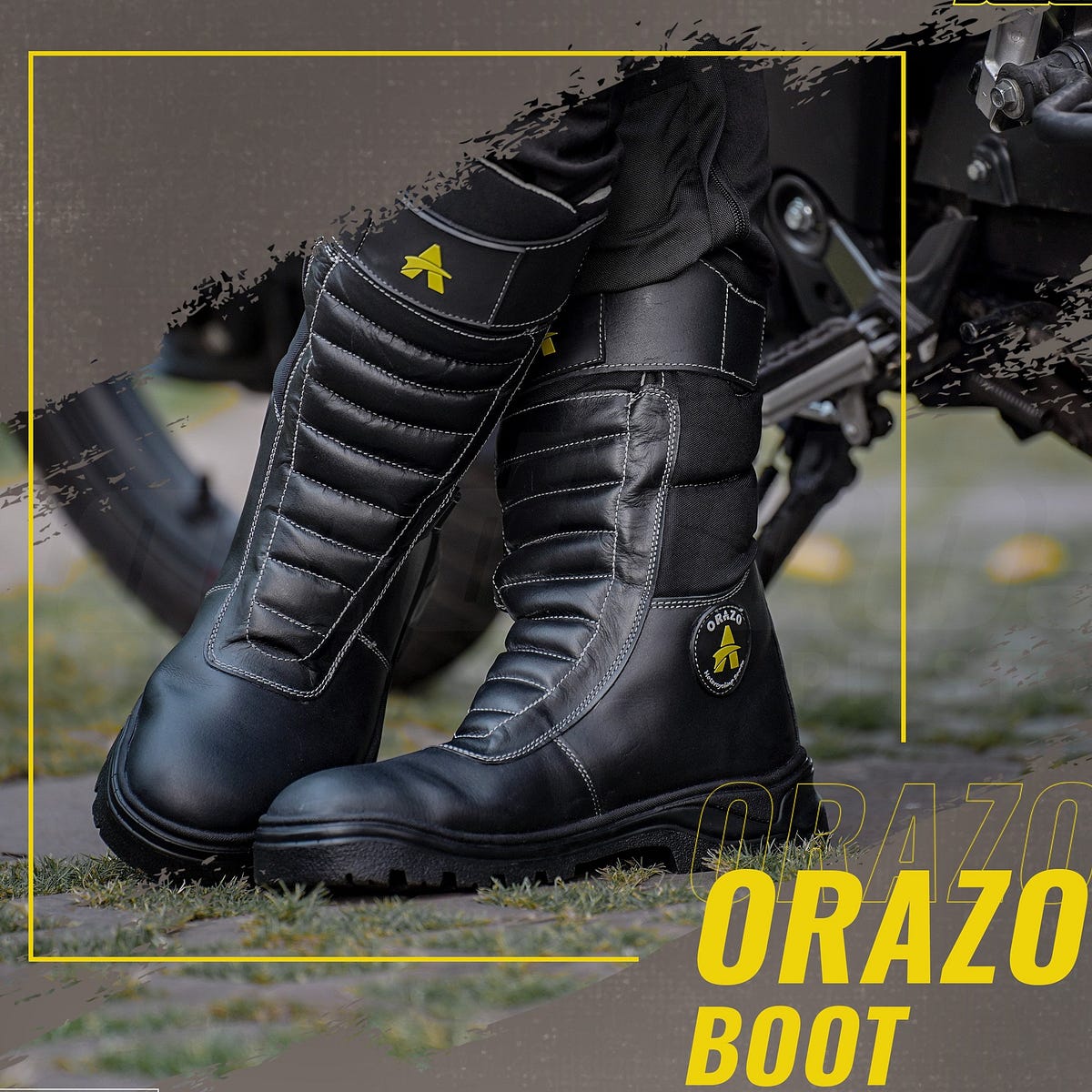 Orazo Multipurpose Leather Boots. Motorcycle adventure boots form… | by ...