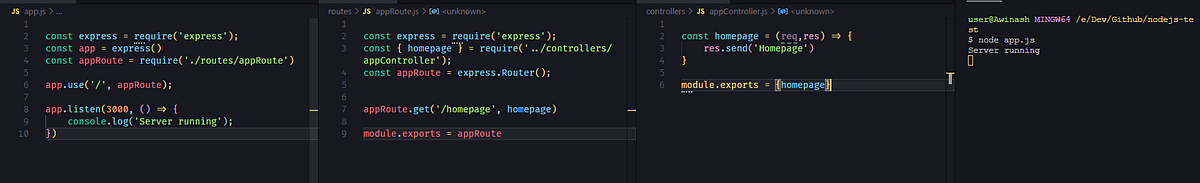 Professional Folder Structuring for NodeJS Project | by Awinash Goswami | Medium