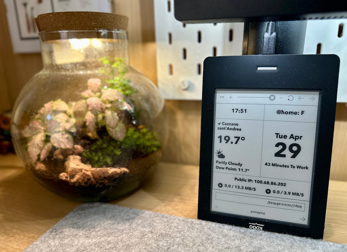 eInk Home Assistant Dashboard with Python | Medium