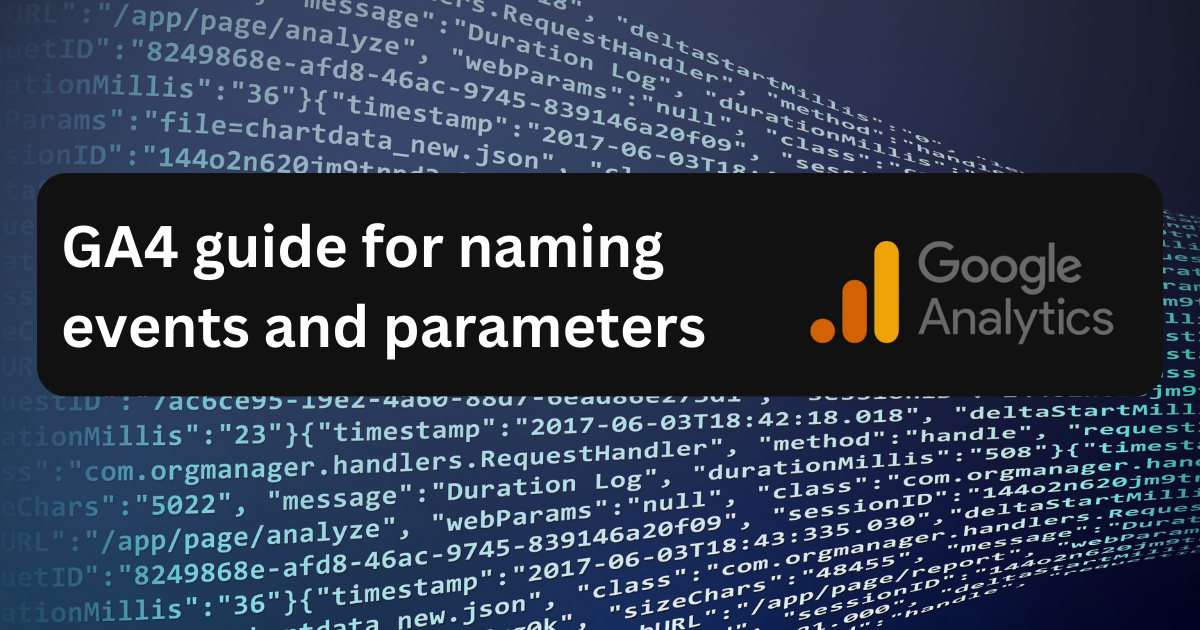 Template for event-scoped parameters in Google Analytics 4 (GA4) | by ...