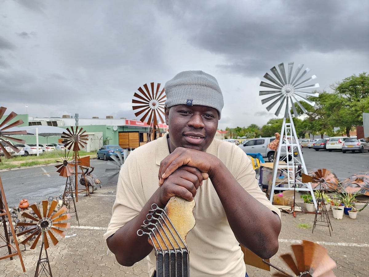 Windmills for Windhoek. Vincent came running. | by Thommen Jose | Jul ...