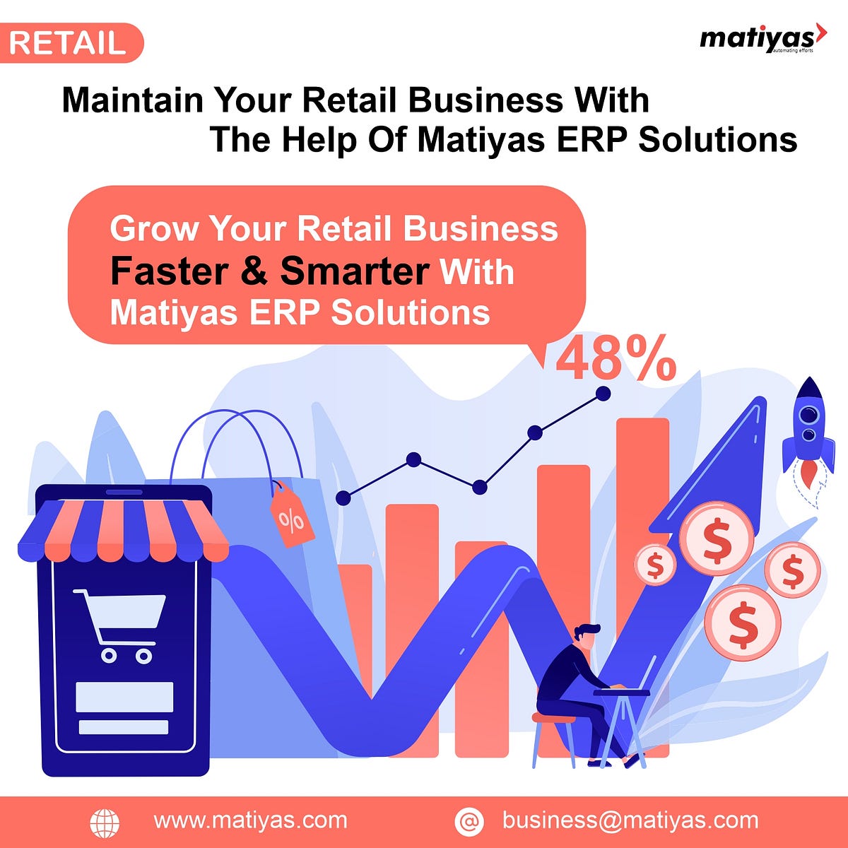 Matiyas retail ERP solution is the best choice to grow 48% of your ...