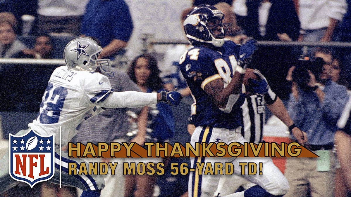 Remember When . . . Randy Moss Ruined Thanksgiving in Dallas | by Pat ...