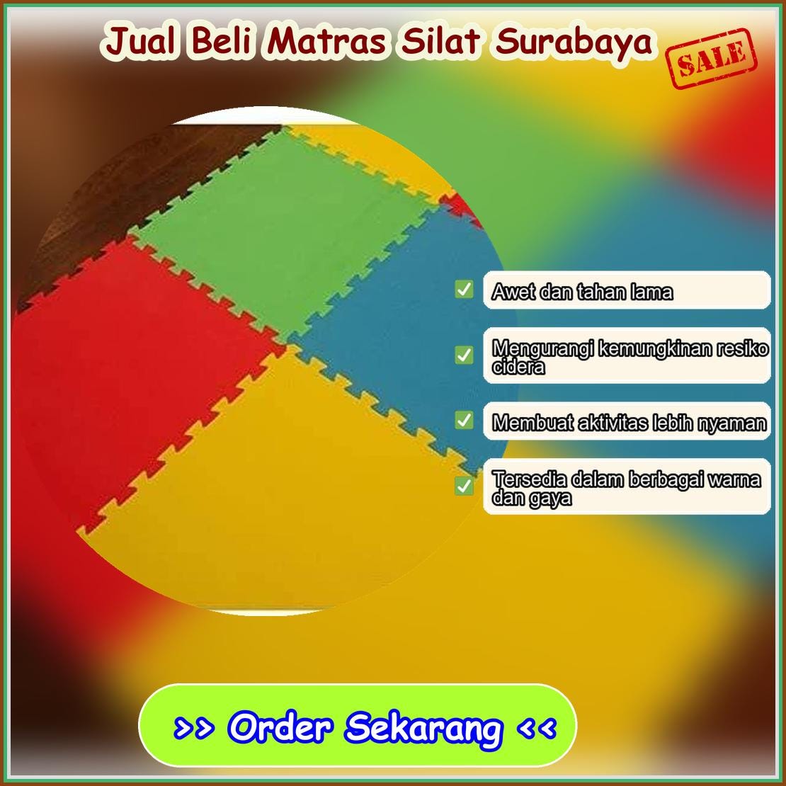 Jual Beli Matras Silat Surabaya - Matras Pabrik - Medium