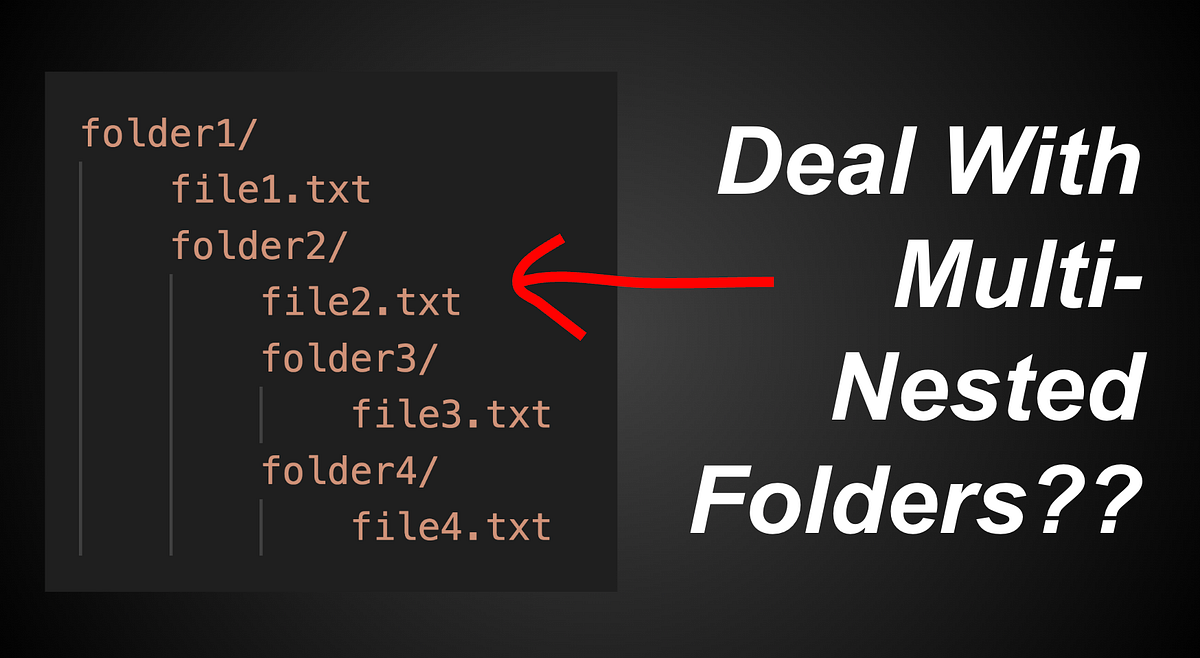 Did You Know — We Can Easily Deal With Multi-Nested Folders In Python | by Liu Zuo Lin | Level ...