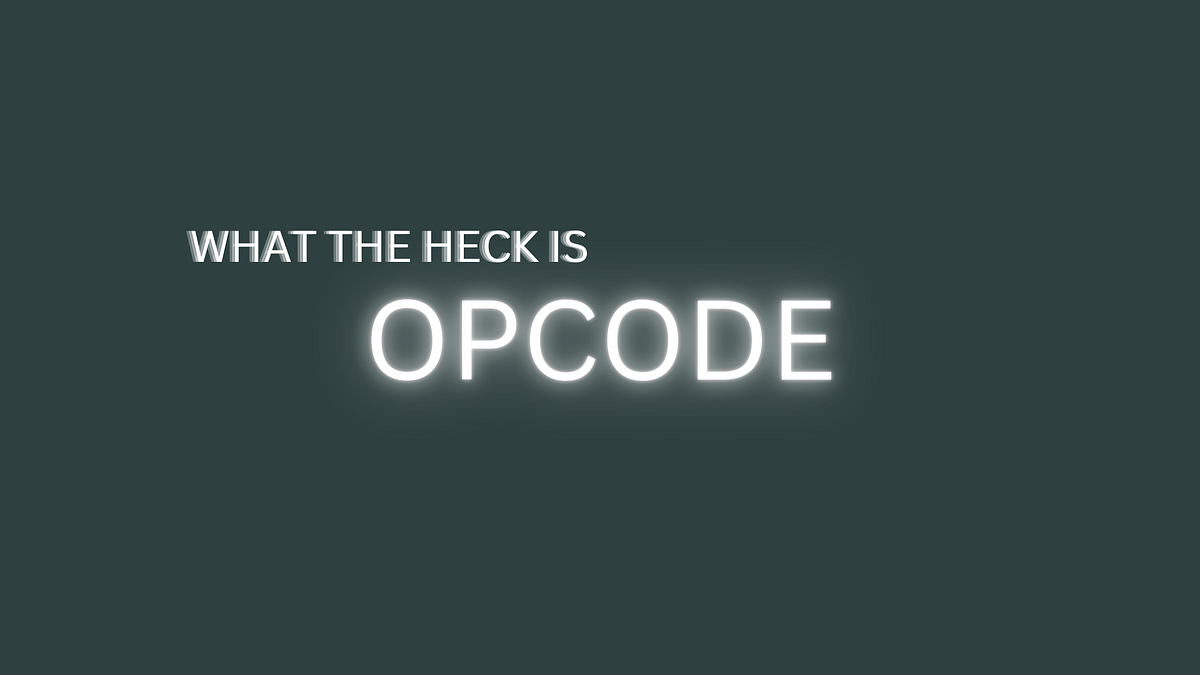 What The Heck Is Opcode | Bitium Blog