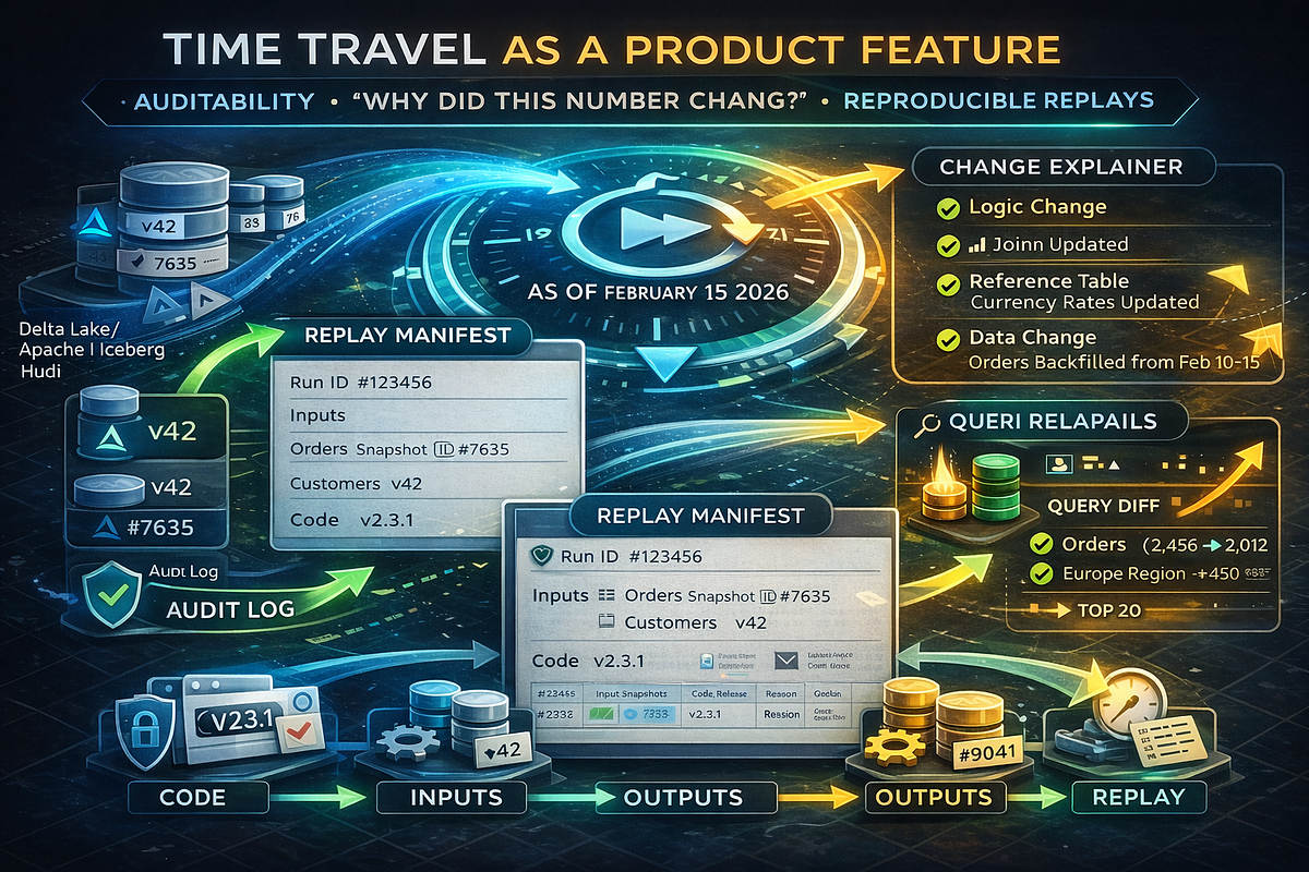 Time Travel as a Product Feature: Why it matters ? | Stackademic