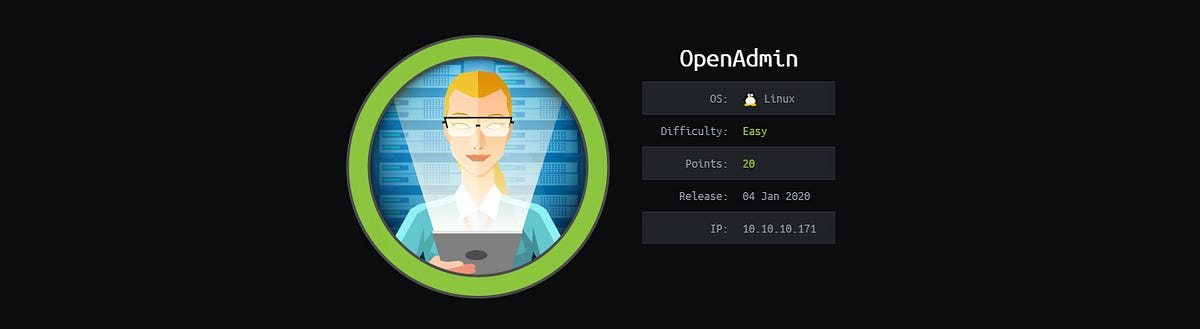 HTB OpenAdmin Write-up (Español). Resumen | by 5ubterranean | Medium