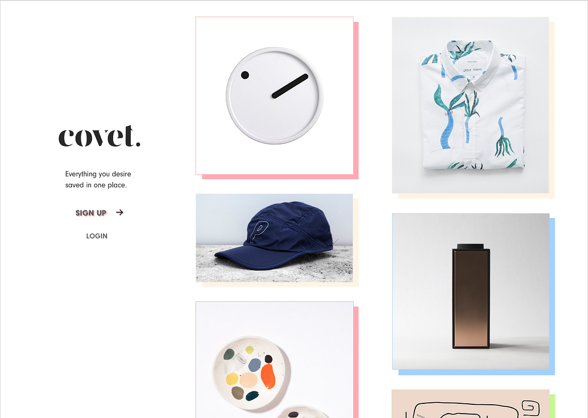Covet. A More Efficient Way to Shop Online. | by Chris Dammeyer | Medium
