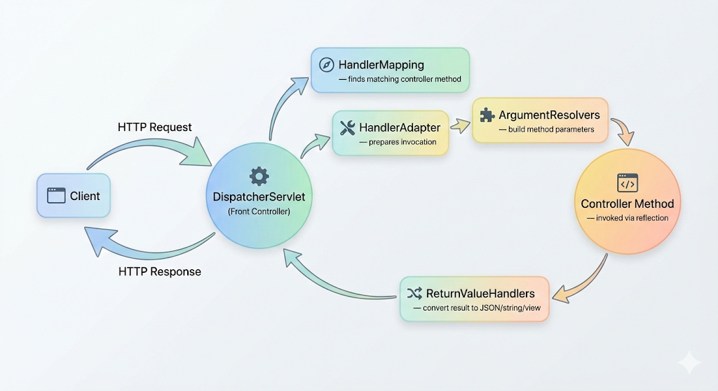 Demystifying Spring MVC Internals: A Deep Dive Into Annotations, Reflection, Call Flow & Design ...