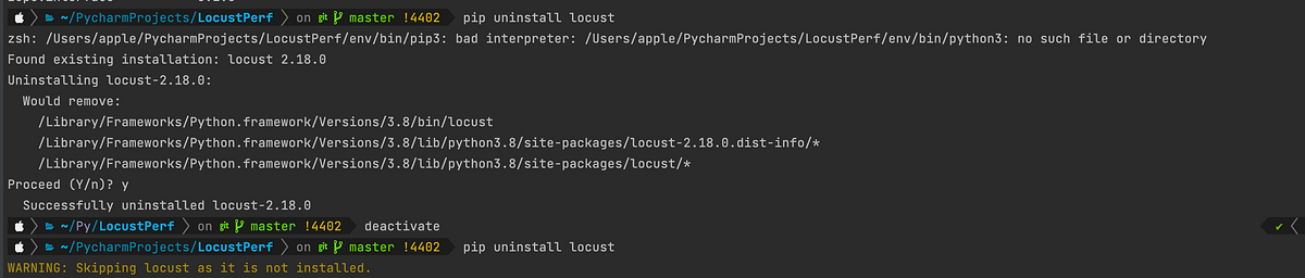 Troubleshooting locust issues. Mac setup issues with locust: | by Puja ...