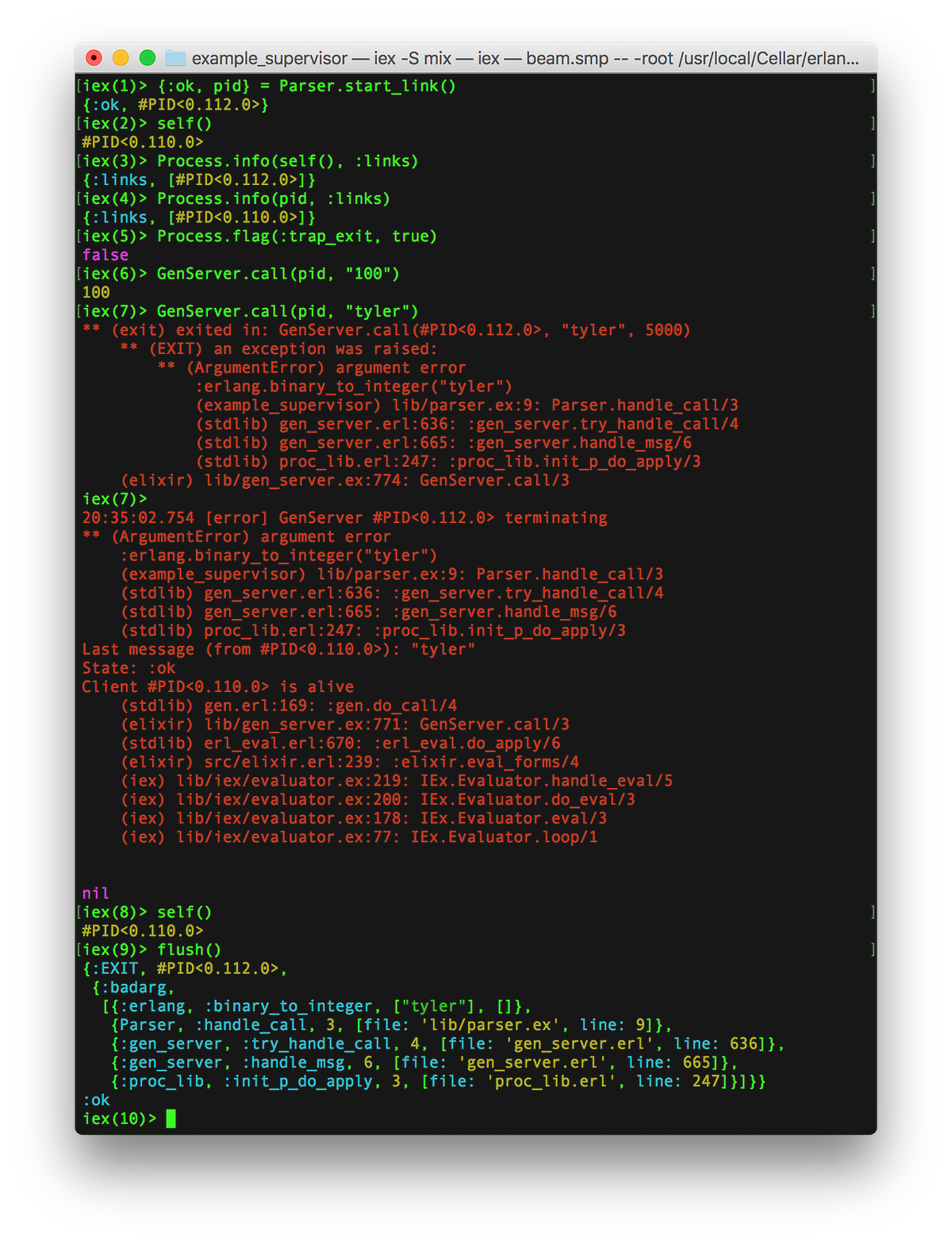 Let It Crash: Creating an Example Supervisor in Elixir Using OTP | by ...
