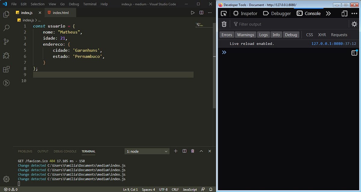 Operador destructuring no JavaScript | by Antônio Matheus | Medium