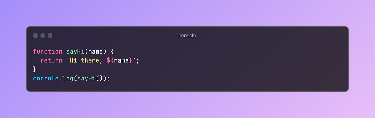 What will the console display - Igor Thkorik - Medium