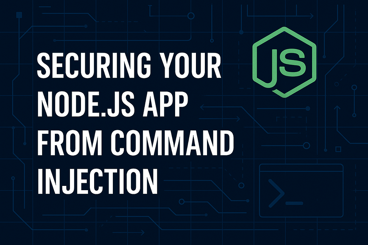 Securing Your Node.js App from Command Injection | by Ester Gracia | Medium