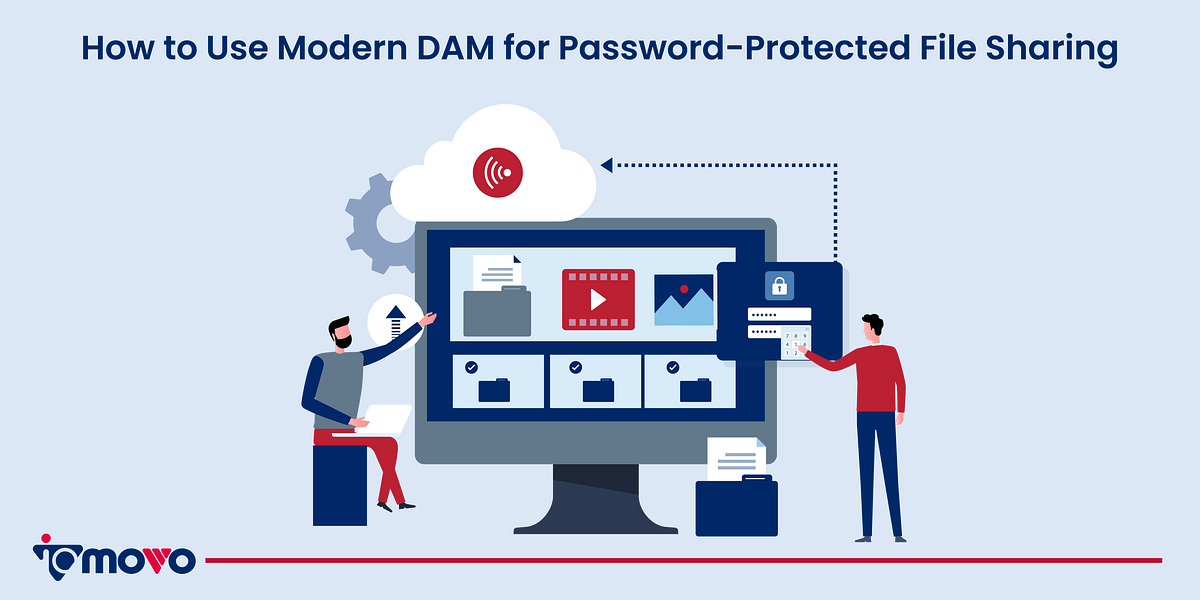 How to Use Modern DAM for Password-Protected File Sharing | by ioMoVo | Medium