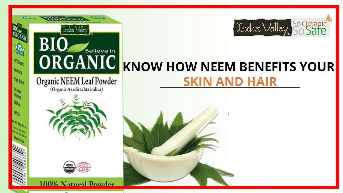 KNOW HOW NEEM BENEFITS YOUR SKIN AND HAIR | by Indus valley | Medium