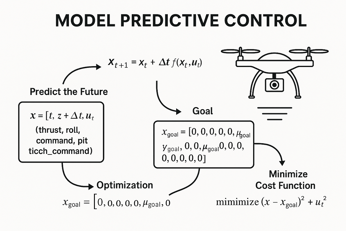 FLIGHT COMPUTER DESIGN: HOW TO MAKE A DRONE HOVER USING MODEL PREDICTIVE CONTROL | by Labtheori ...