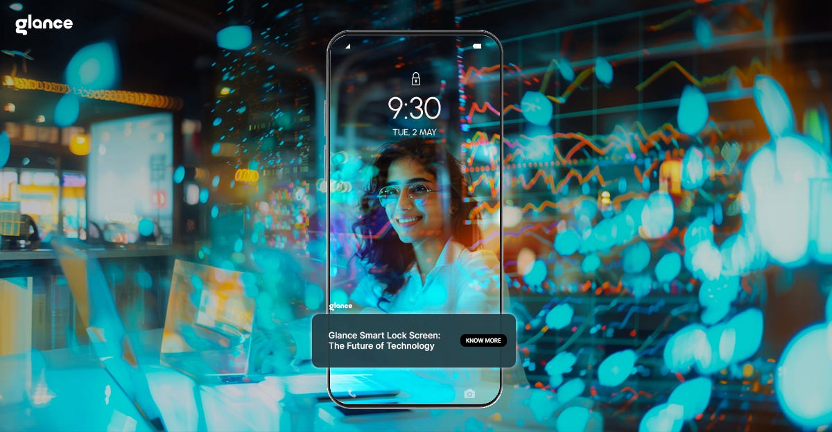 How Glance Lock Screen excels compared to the Apple iPhone Lock Screen ...