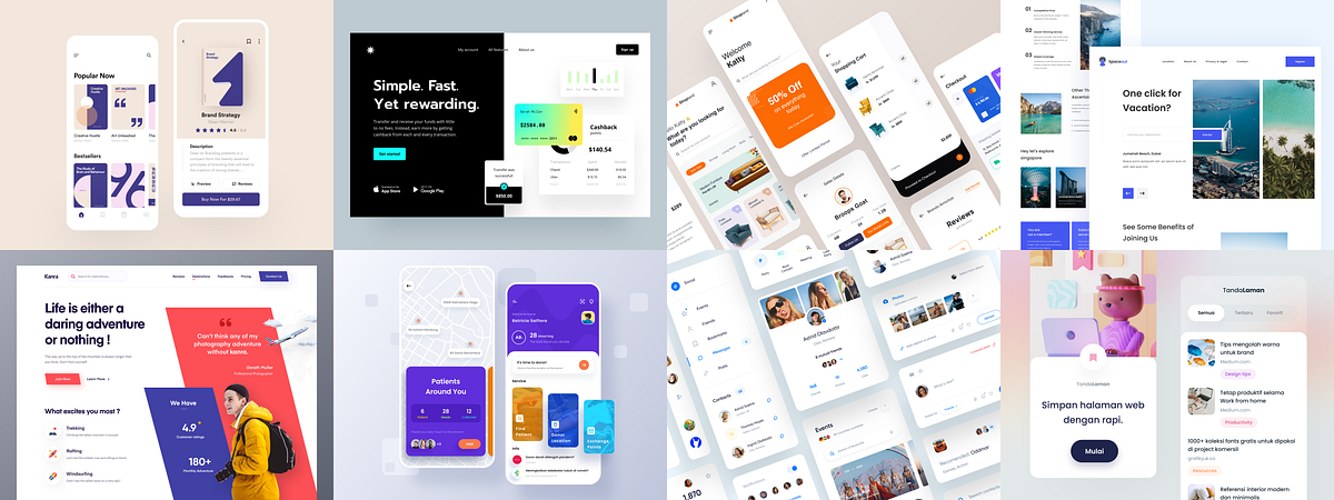 Weekly UI Design Inspiration #4. Weekly UI Design Inspiration | by ...