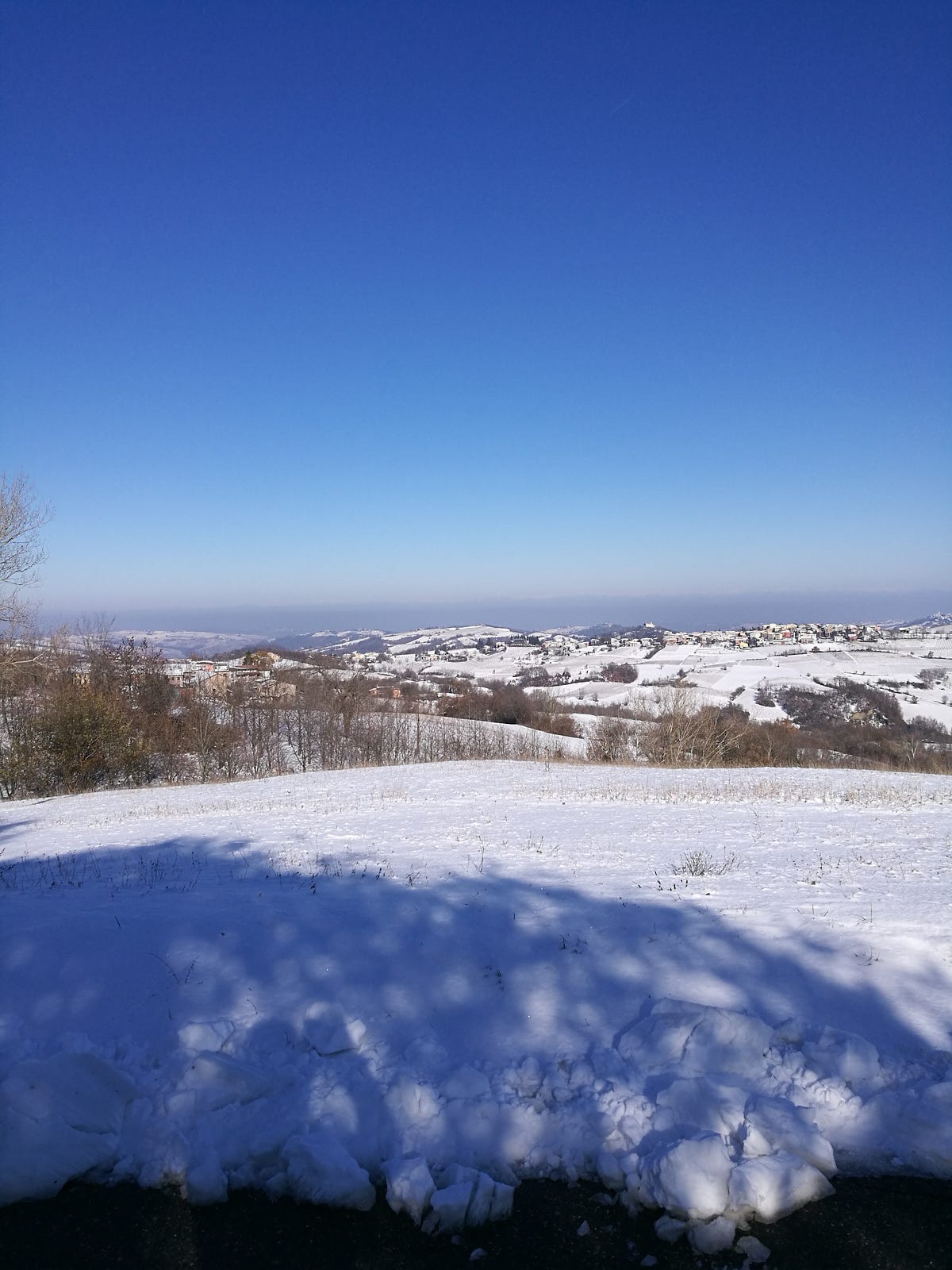 Forte ondata di gelo siberiana. Viviamo un tempo piuttosto strano. E ...