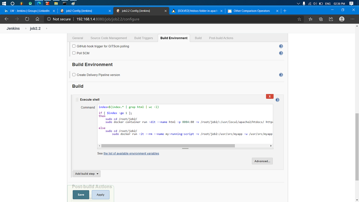 Integration of Jenkins with any programming language (MLOps Task 2) | by Ashutosh Joshi | Medium