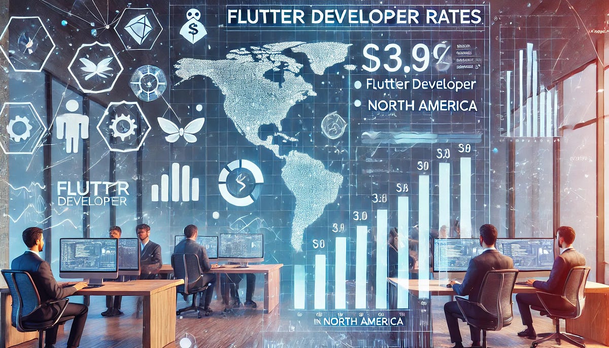 Comparing Flutter Developer Rates: North America Insights | by ...
