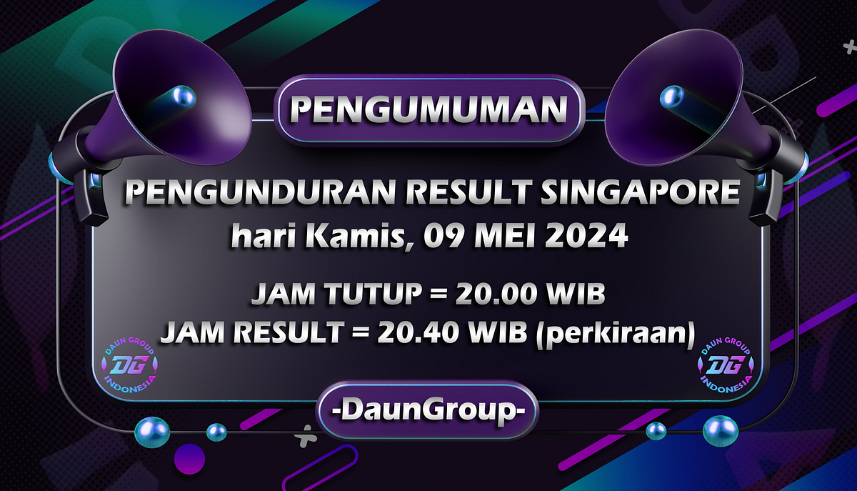 INFORMASI BIG SWEEP SINGAPORE 09 MEI 2024 - DAUNTOGEL - Medium
