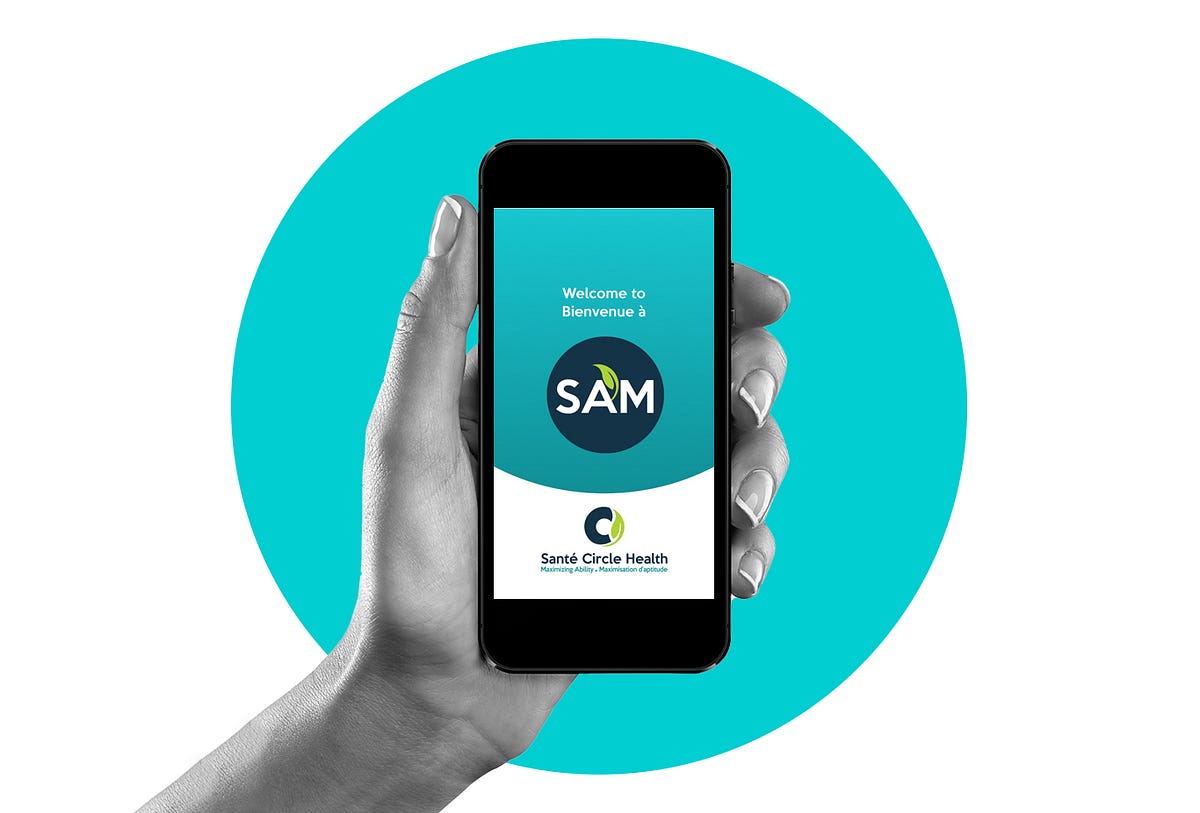 UX/ UI Design For SAM by Santé Circle Health | by Fahimé Shah | Medium