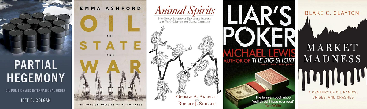 The best books that have novel geo-economic analyses about why oil ...