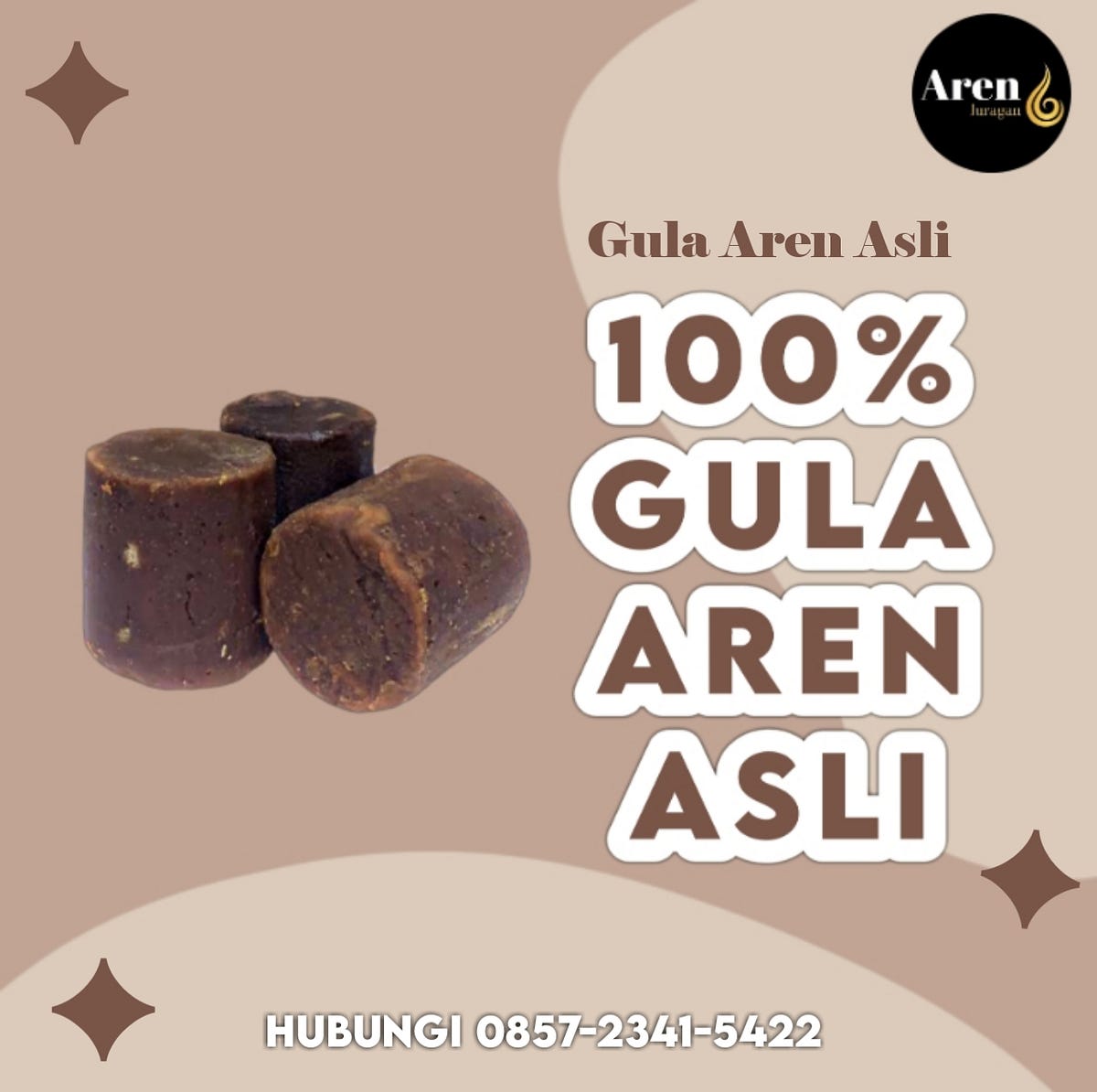 Jual gula aren, 0857–2341–5422, gula aren asli - aren gulas - Medium