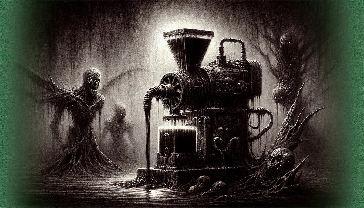 Juicing. A dream new start twists into horror… | by Dr. Stephen A ...