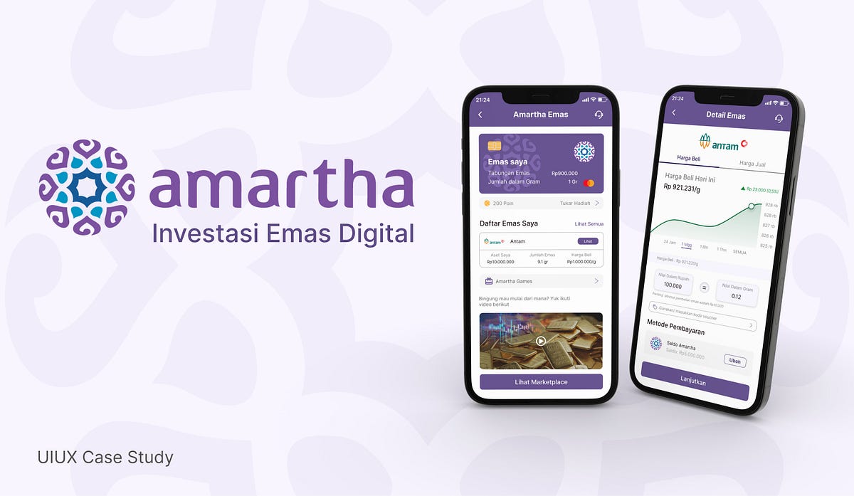 Fitur Investasi Emas Digital dengan Konsep Gamifikasi (Aplikasi Amartha ...