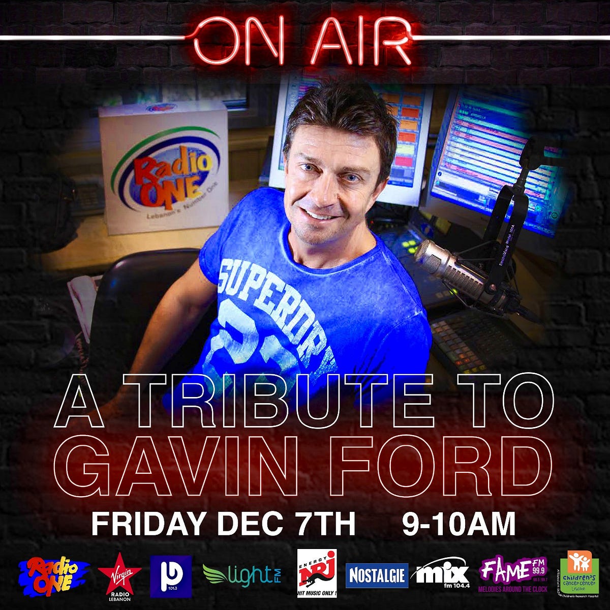 10 Radios to Simulcast Tribute After Gavin Ford Laid to Rest in Lebanon ...