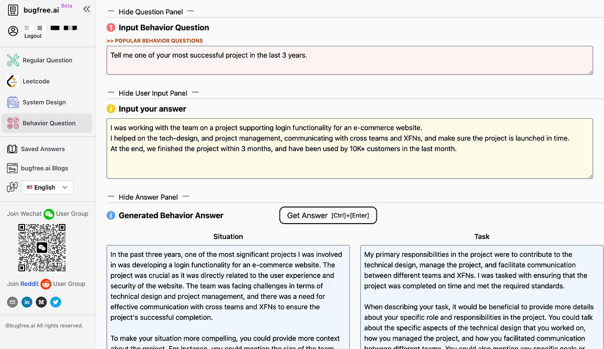 Using ChatGPT to Tackle Behavioral Questions (BQ): A Practical Guide | by bugfree.ai | Medium