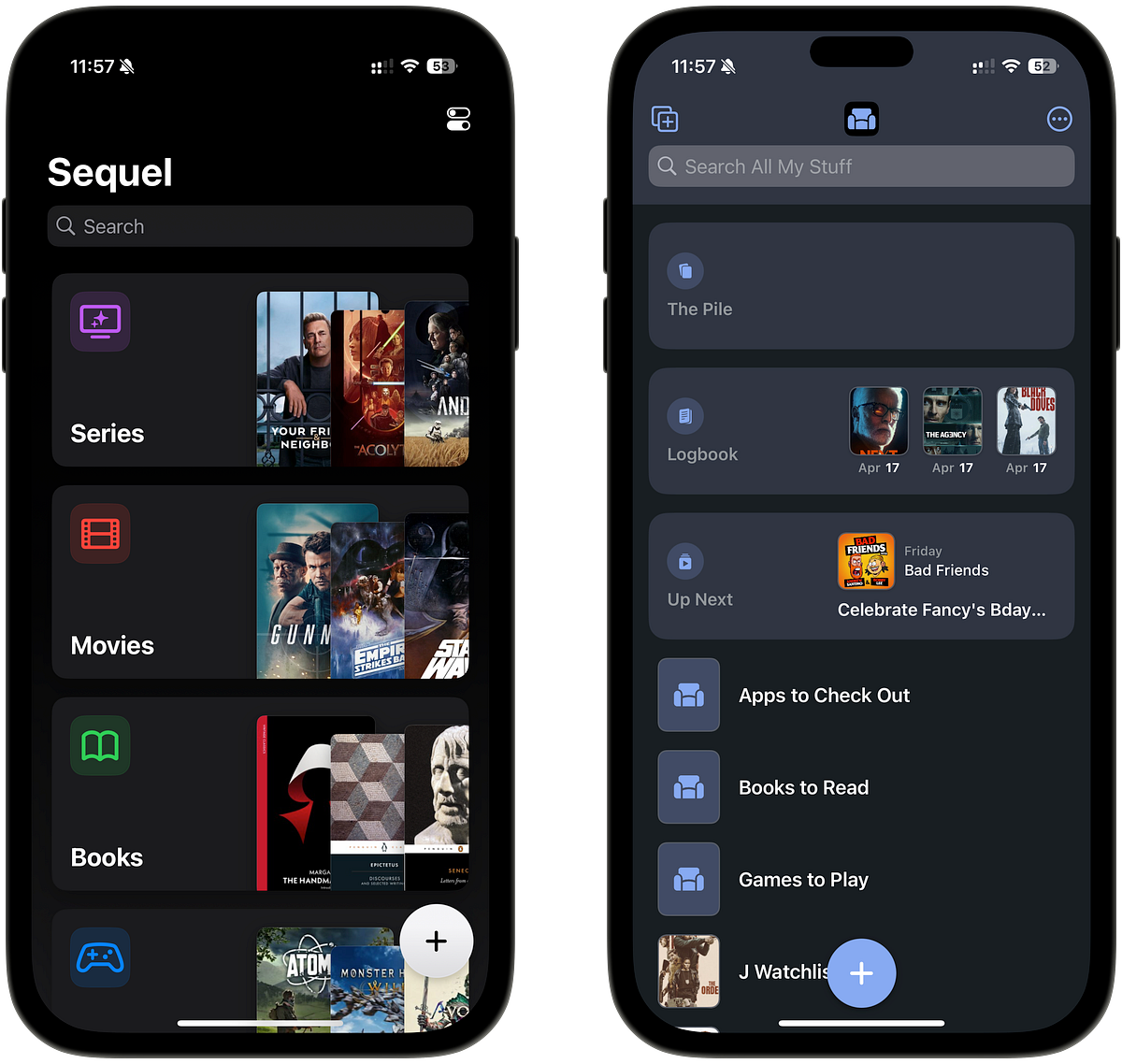 Sequel vs. Sofa: The Best Media Tracking Apps Compared for 2025 | by ...