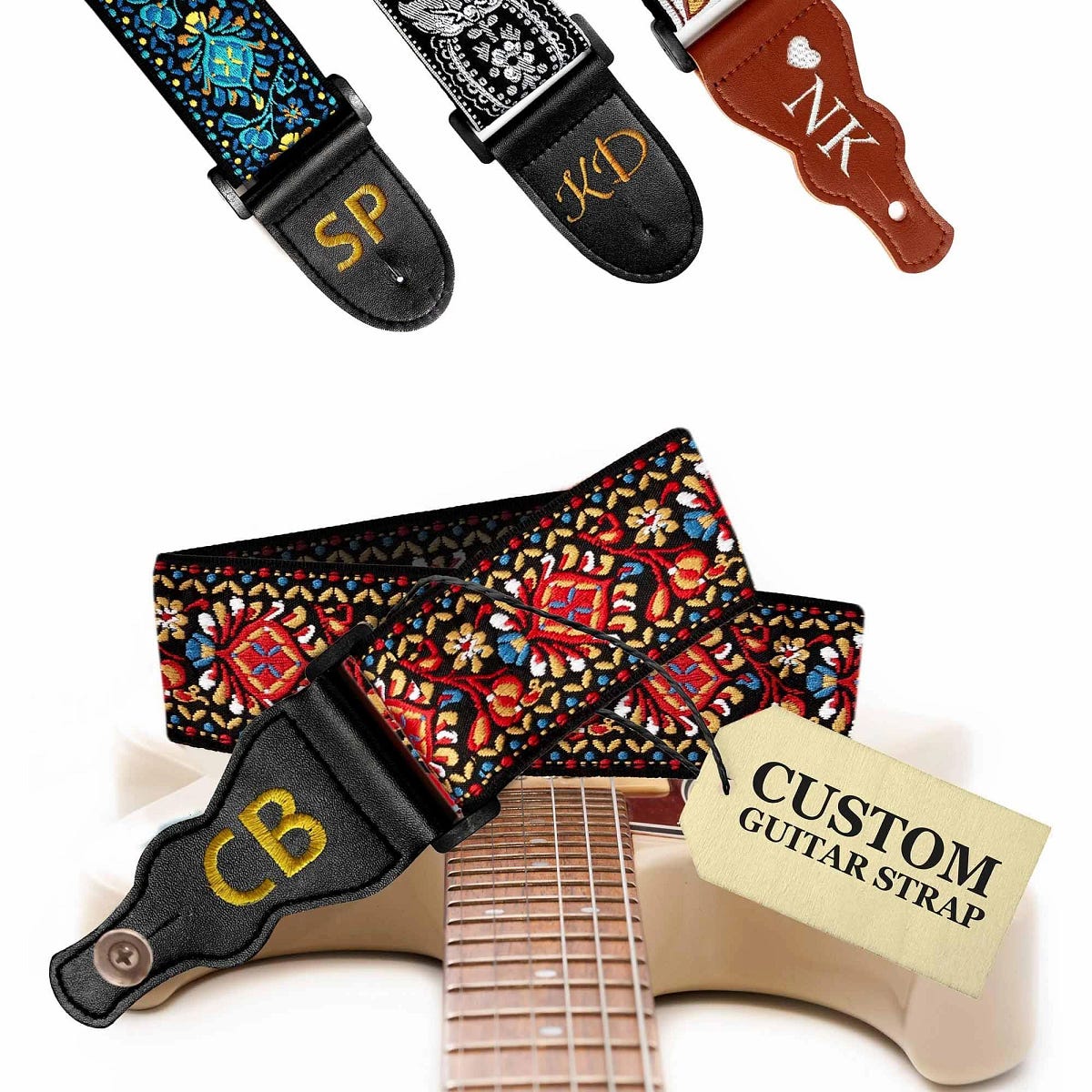 custom guitar straps. If you're looking to add a personal… | by Joseph ...