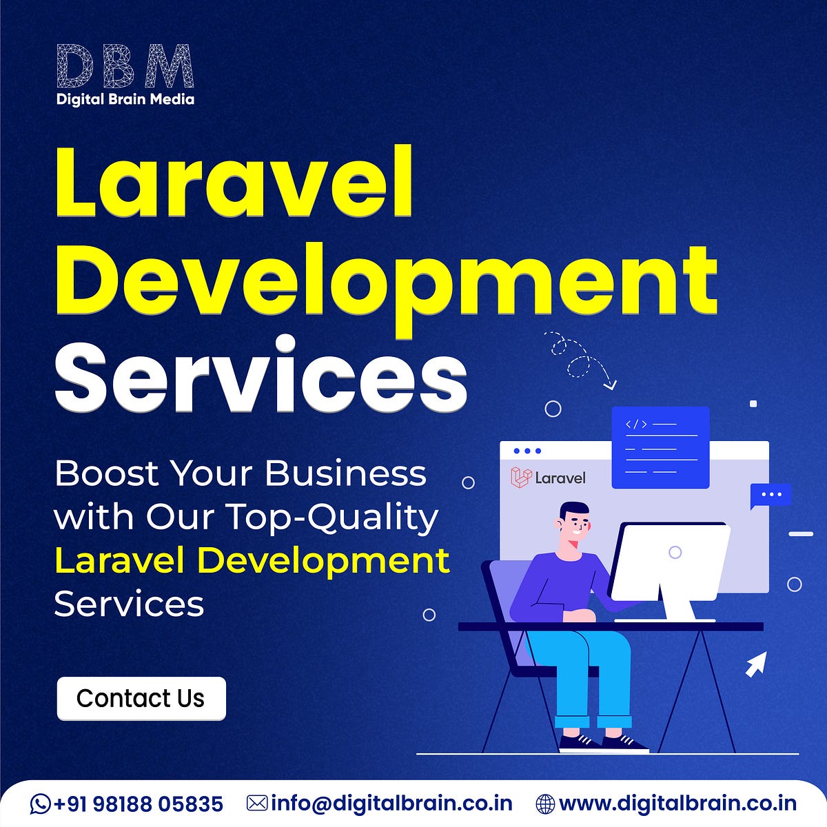 Laravel Development Service - Digital Brain Media - Medium