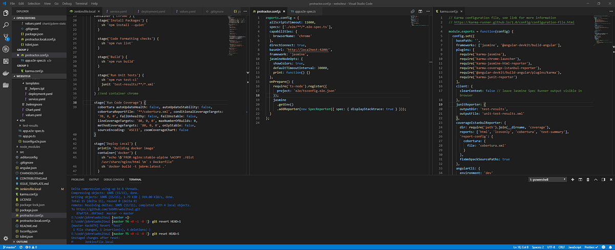 Angular E2E Testing with Protractor in Jenkins on Kubernetes | by Garun ...