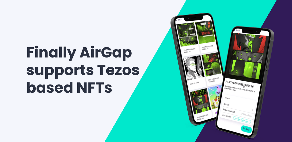 AirGap supports Tezos based NFTs. We are pleased to announce that AirGap… | by AirGap | AirGap ...
