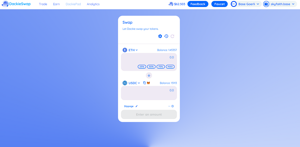 Dackie Swap Streamlining Defi Token Swapping By Ruslina Irianty Medium