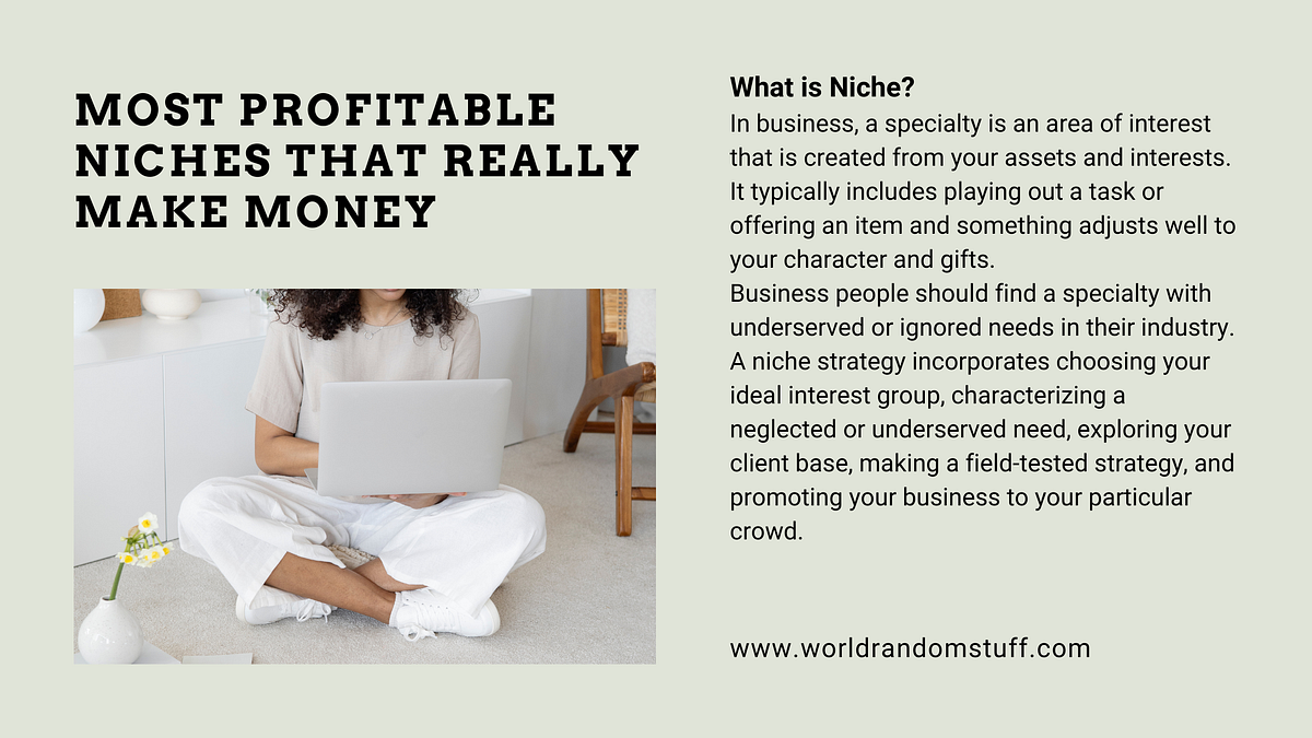 niMost Profitable Niches That Really Make Money || How to select top ...