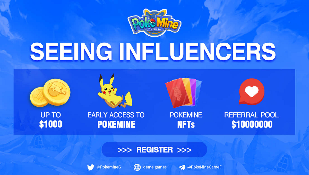 Become PokeMine’s Luckiest Influencers And Win Special Prizes | by ...