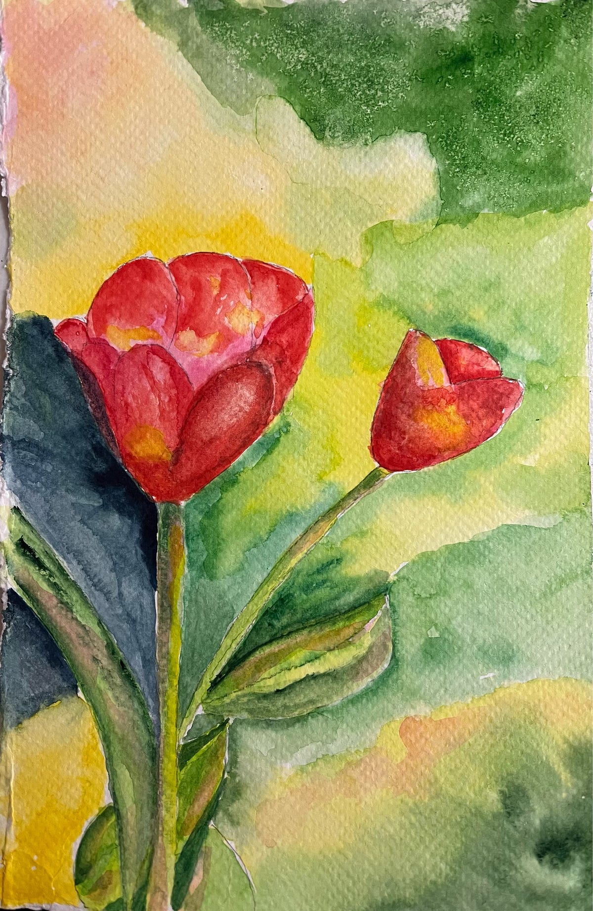 How Picking Up my Watercolors Has Changed my Perspective | by Beth Nash Bruno | Weeds ...