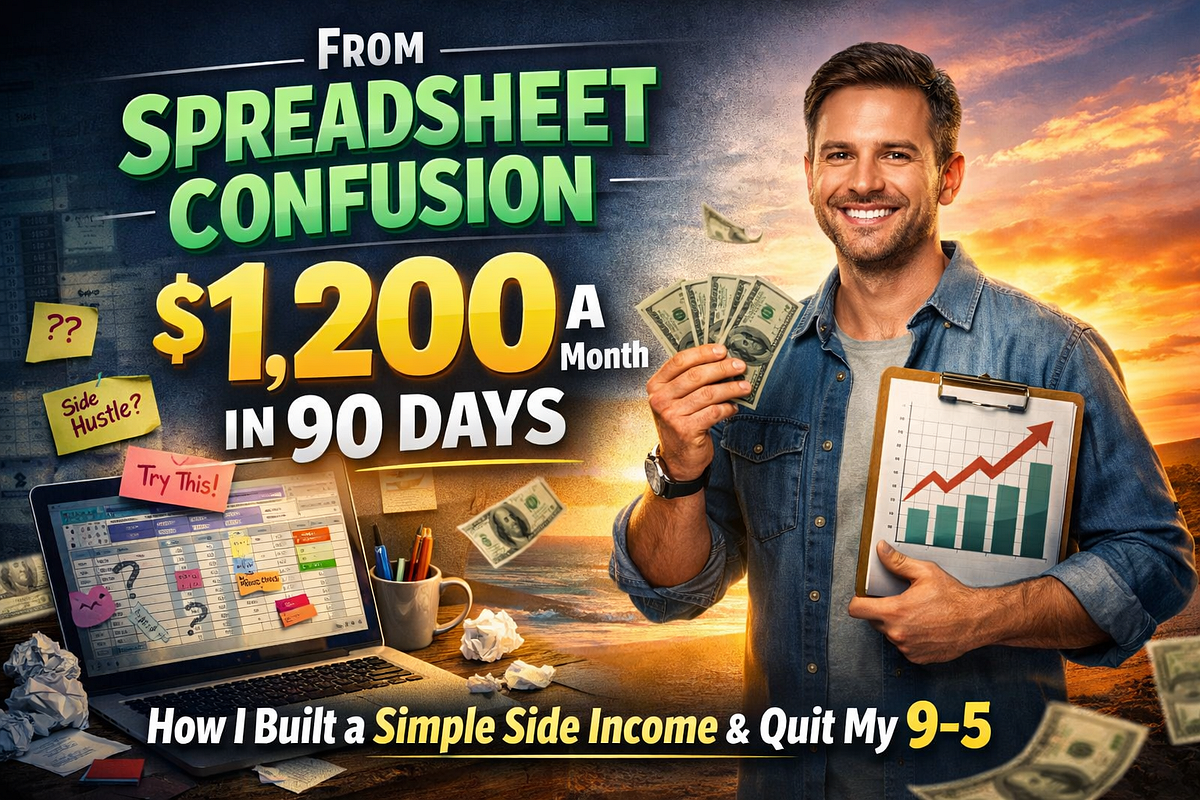 From Spreadsheet Confusion to $1,200 a Month: How a Burned-Out Analyst ...