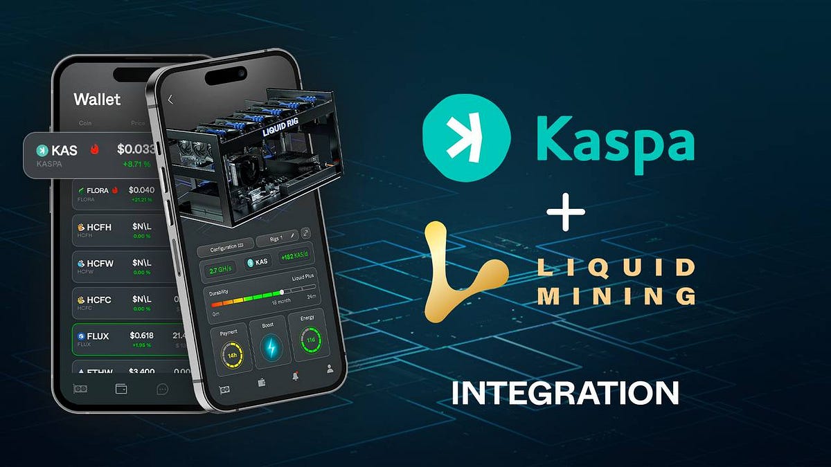 Kaspa Integrated on Liquid Mining | by N. R. Crowningshield | Kaspa ...
