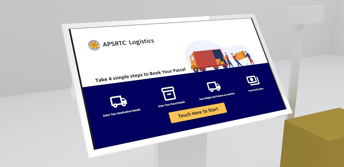UX Design Project : APSRTC Logistics | by Manjayan Gollapalli | Medium
