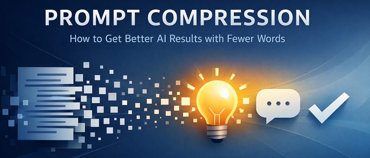 Prompt Compression: How to Get Better AI Results with Fewer Words | by ...
