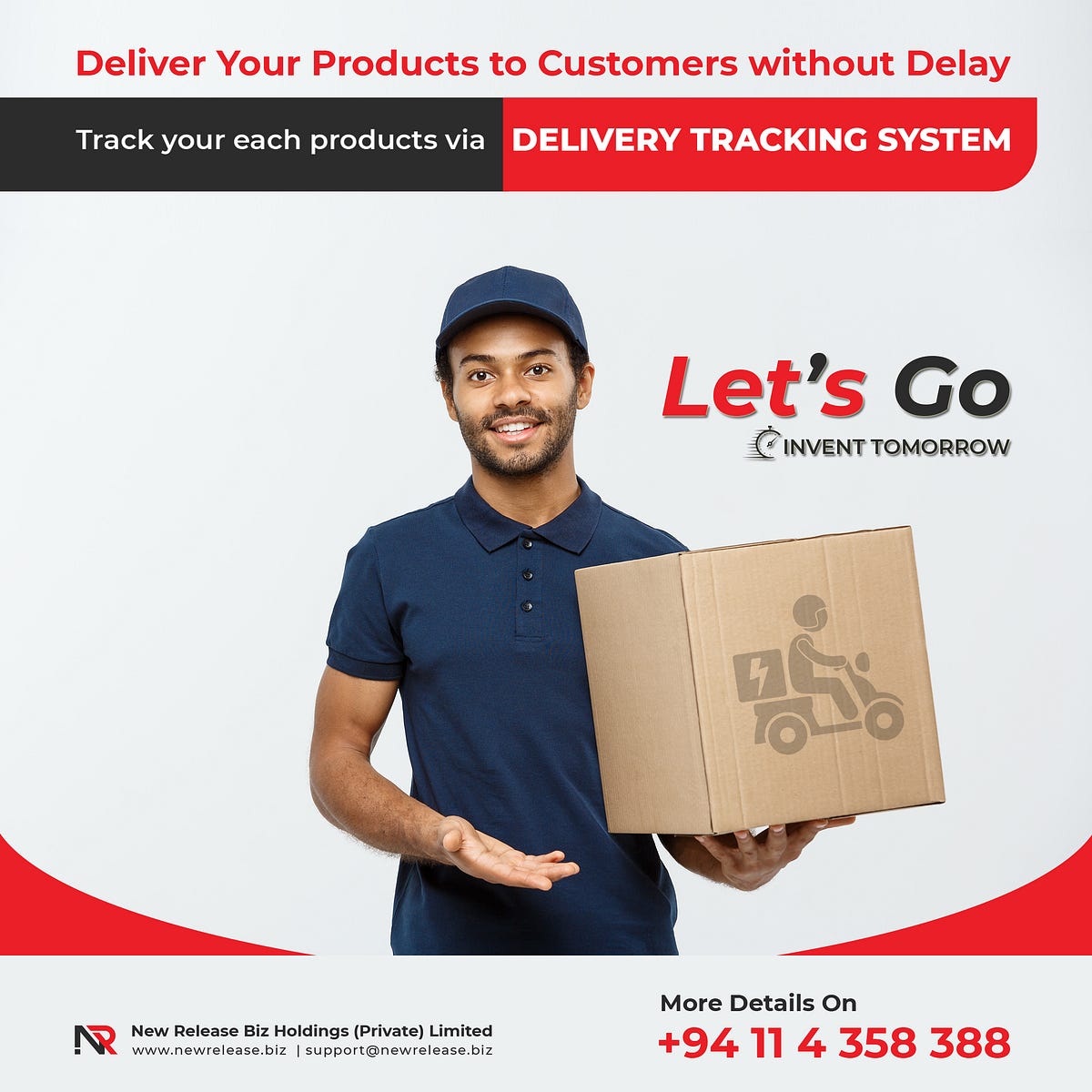 Track your each products via Delivery Tracking system - New Release Biz ...