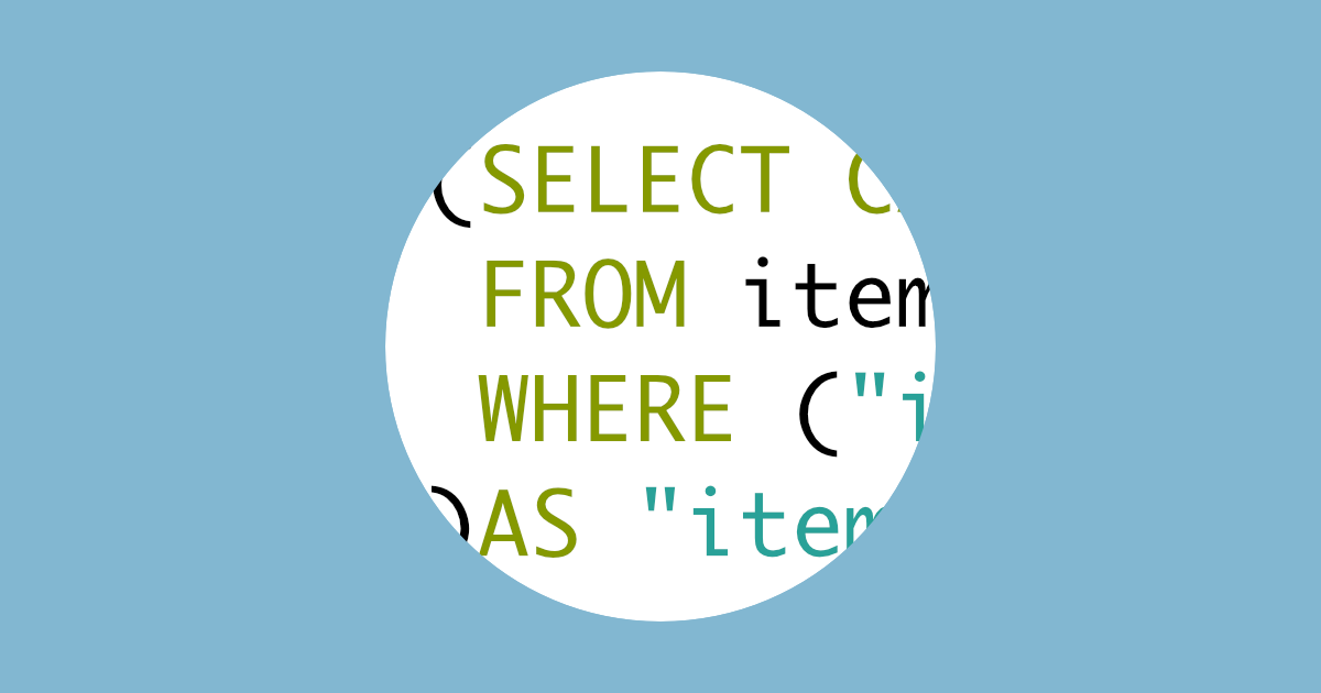 Sub-queries in Sequelize with Squel | by hiswe | ITNEXT